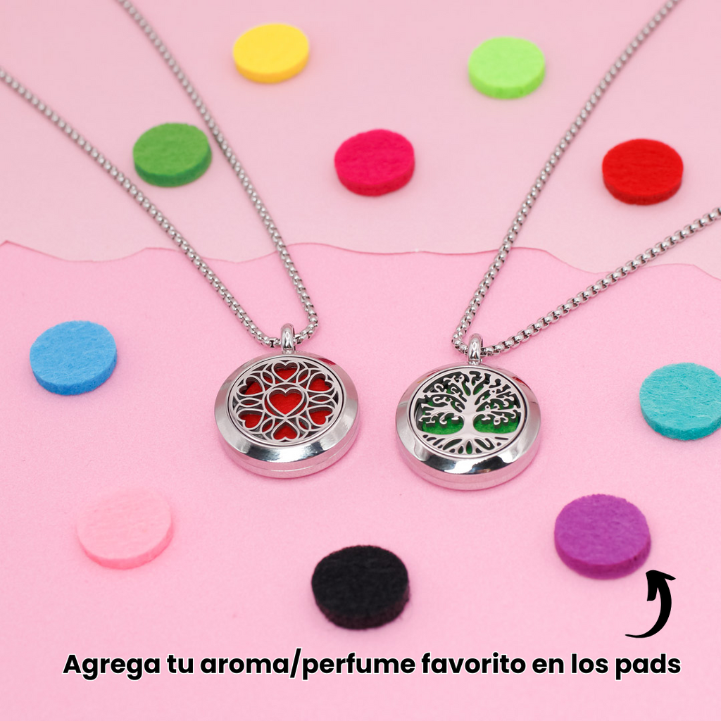 Collar de Aroma Personalizado – Pitaya Joyería