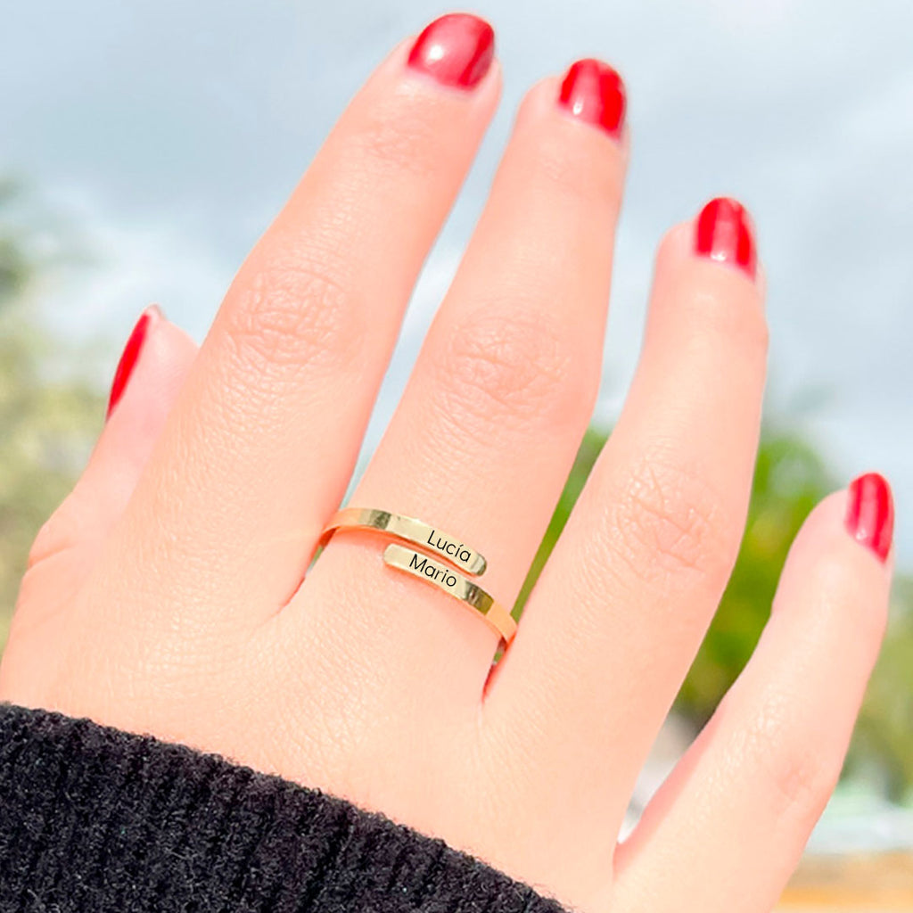 Anillo Personalizado Minimal – Pitaya Joyería