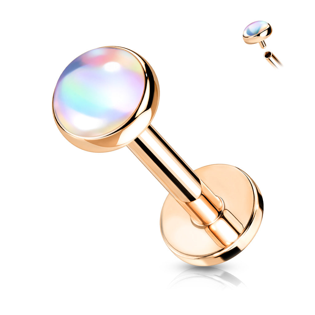 Piercing Cristal Aurora – Pitaya Joyería